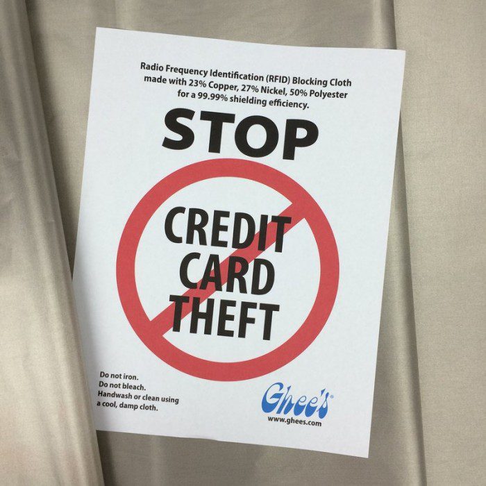 RFID Cloth - Ghee's | HandBag Patterns | Sewing Notions